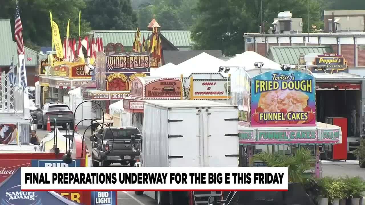 Final preparations underway for this year’s Big E fair - YouTube