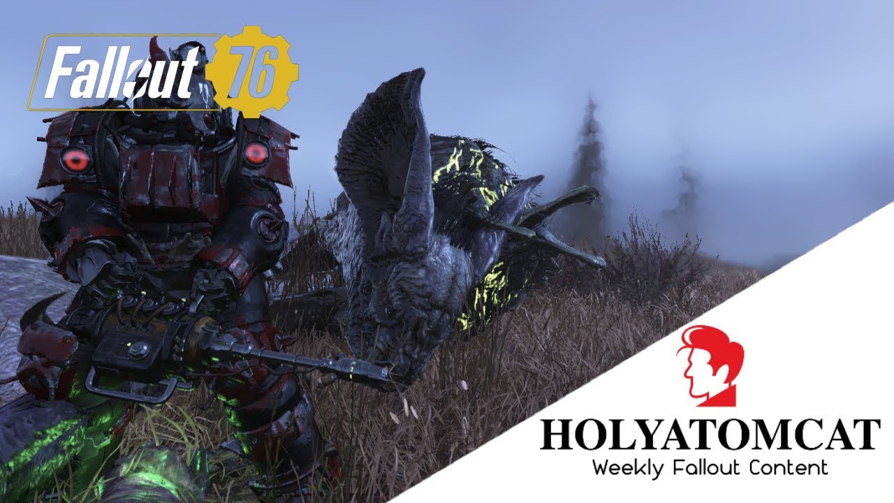 Fallout 76 Testing the NEW Plasma Caster Weapon from Wastelanders - YouTube