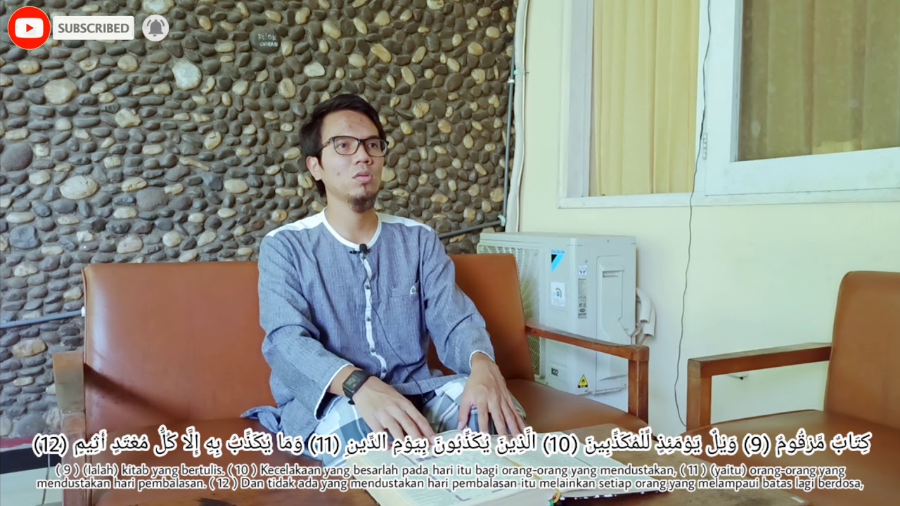 Q.S. Al-Muthaffifin (Orang-orang Curang) Juz 30 - YouTube