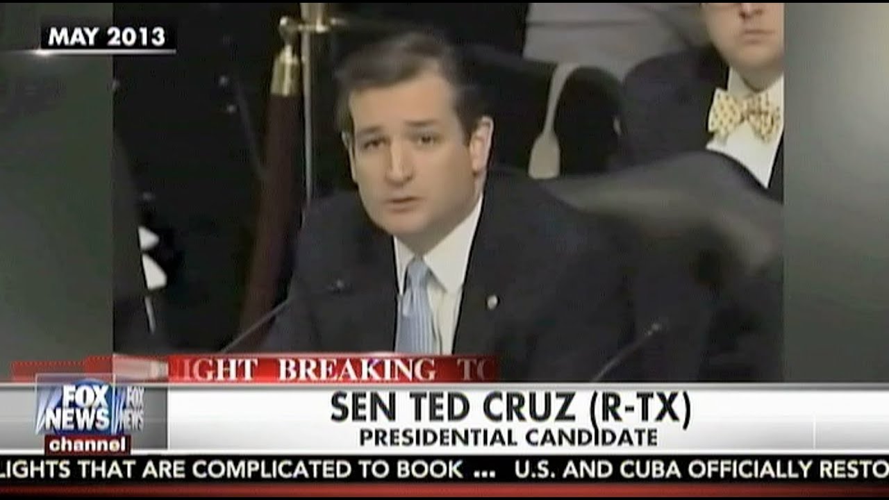 Ted Cruz Has Trouble Shaking Hands With The Truth 12/15/15 - YouTube