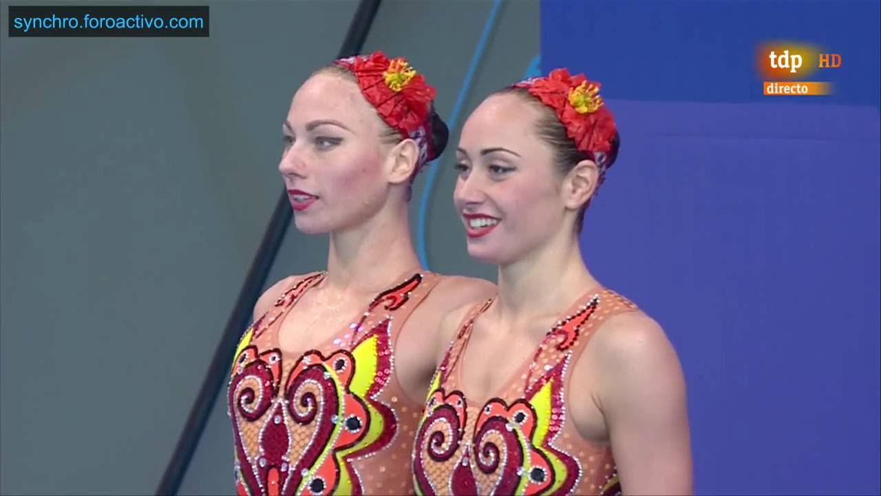 Lolita Ananasova/Anna Voloshyna (UKR) Duet Technical Final European ...