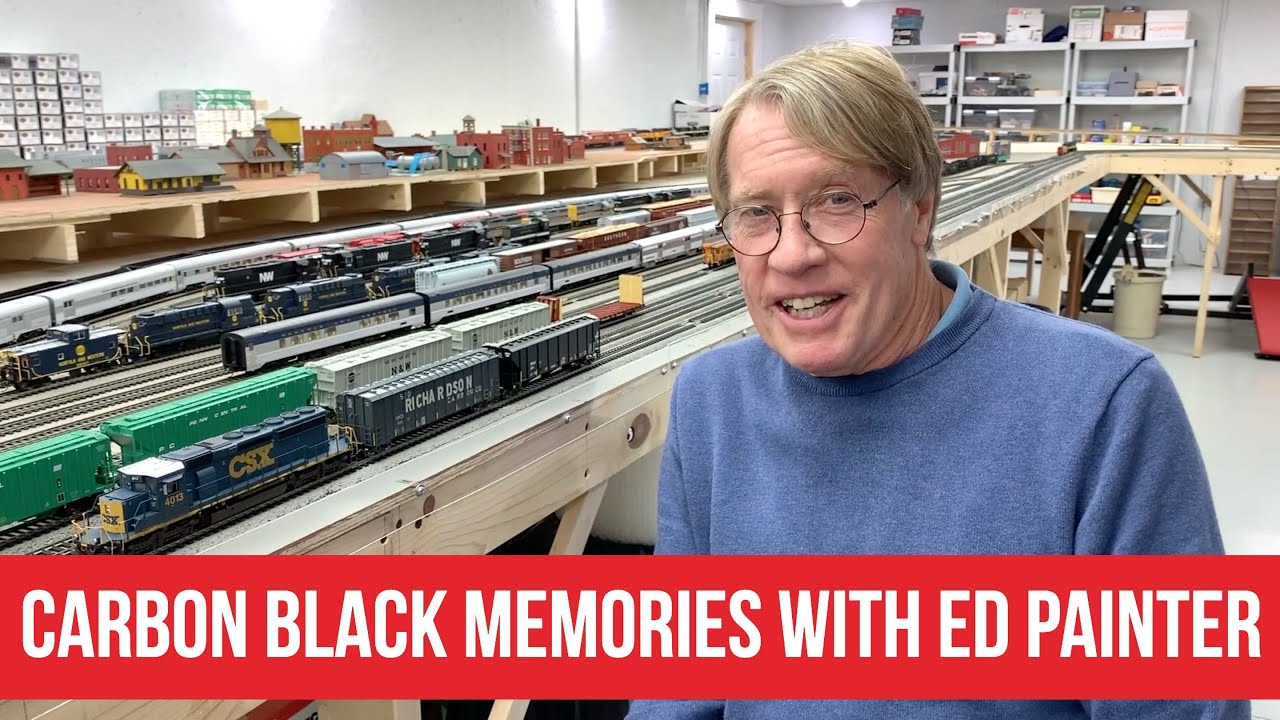Ed Painter's Carbon Black Memories with ScaleTrains - YouTube
