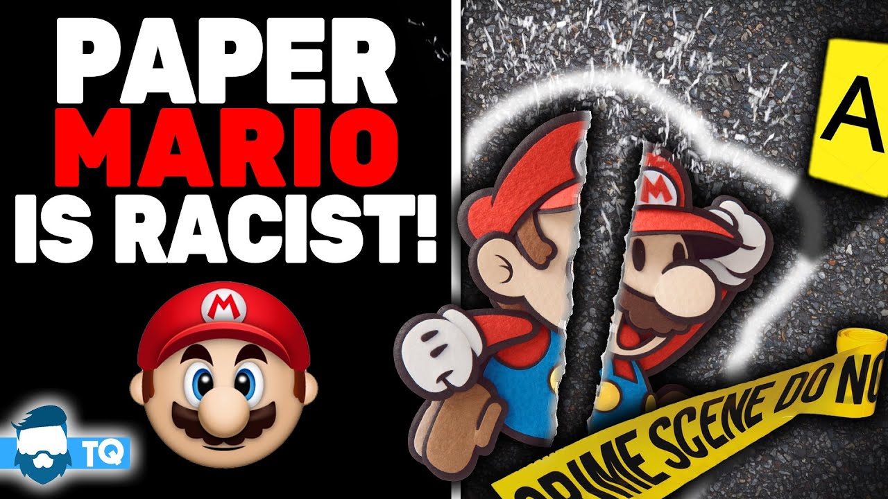 Mario Is A White Savior? Journo BLASTS Paper Mario: The Origami King ...