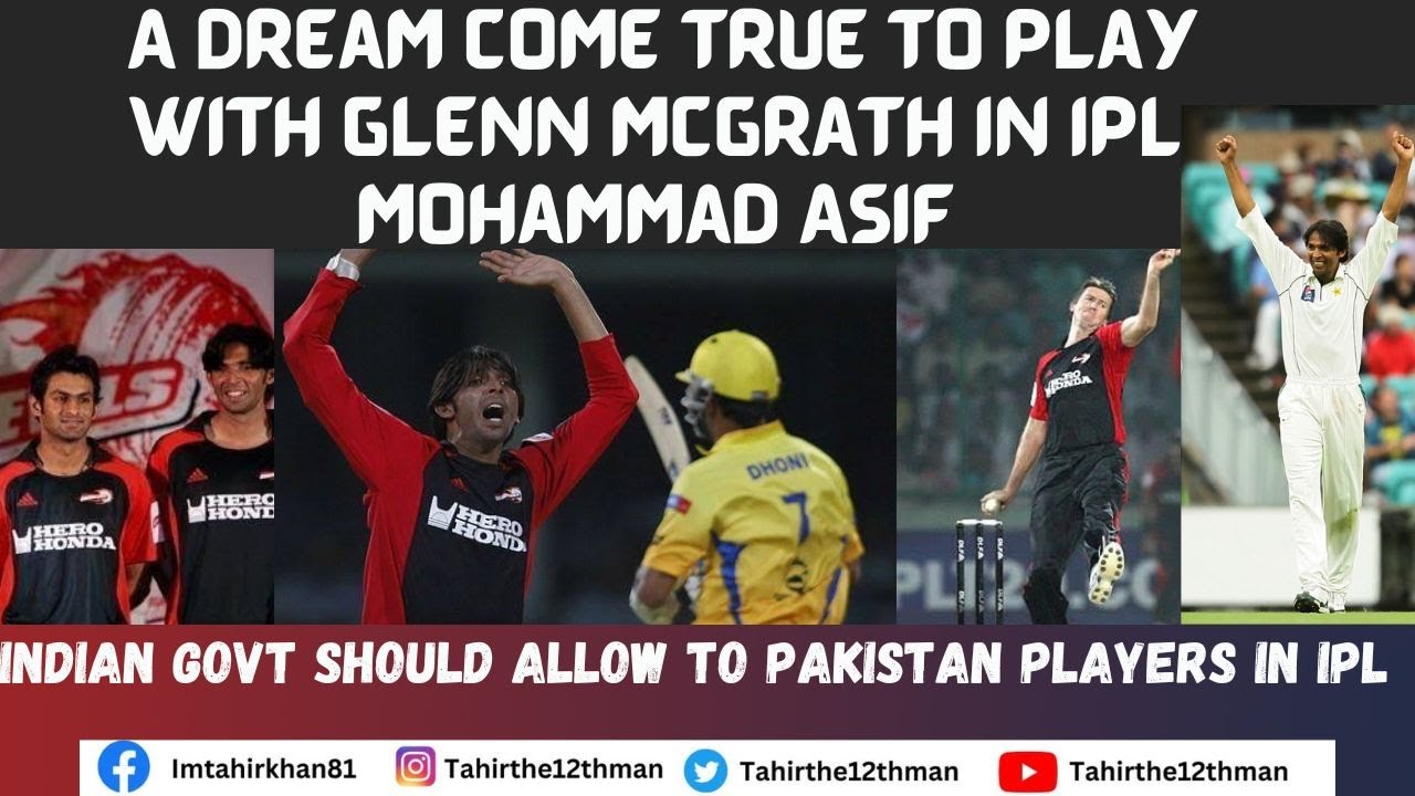 Chat with Mohammad Asif | A dream come true to play with Glenn McGrath ...