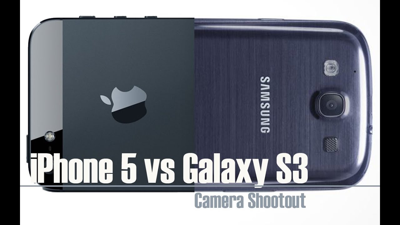 Apple iPhone 5 vs Samsung Galaxy S3 Camera Test and Comparison - YouTube