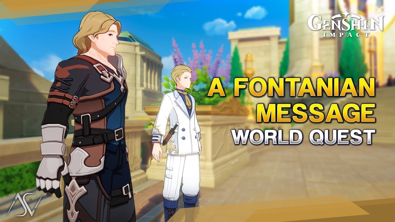 A Fontanian Message - World Quest | Genshin Impact - YouTube