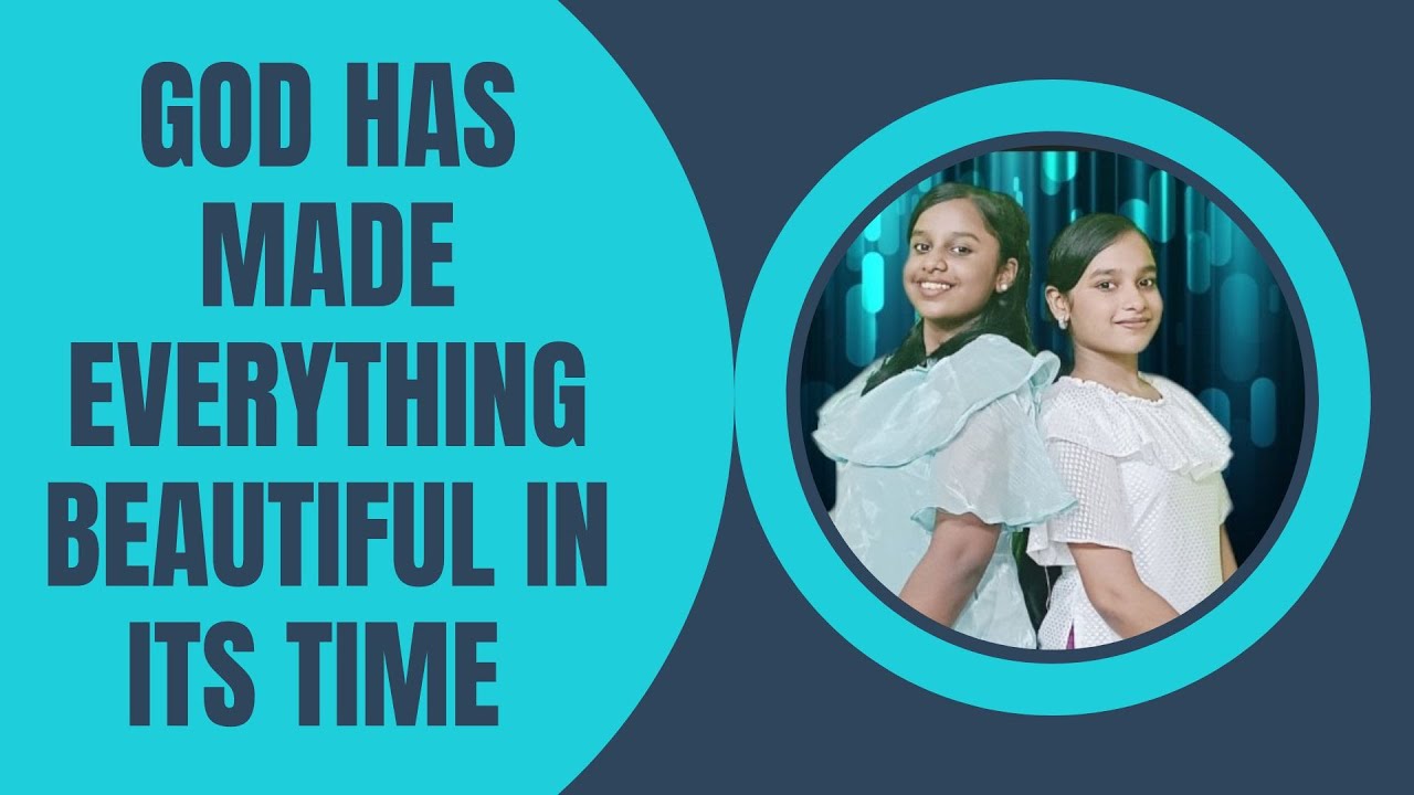 In His Time, He Makes All Things Beautiful - YouTube