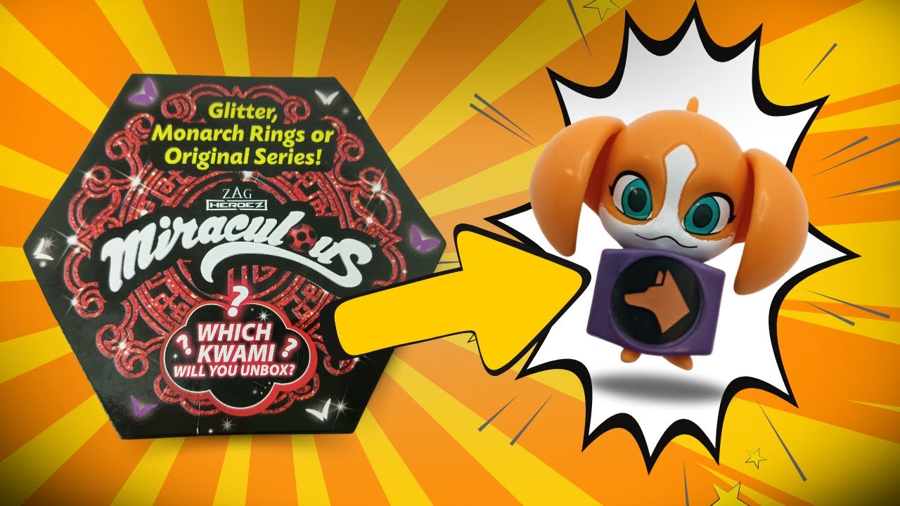 Monarch Rings Kwami Surprise Miracle Box Opening | Miraculous Ladybug ...