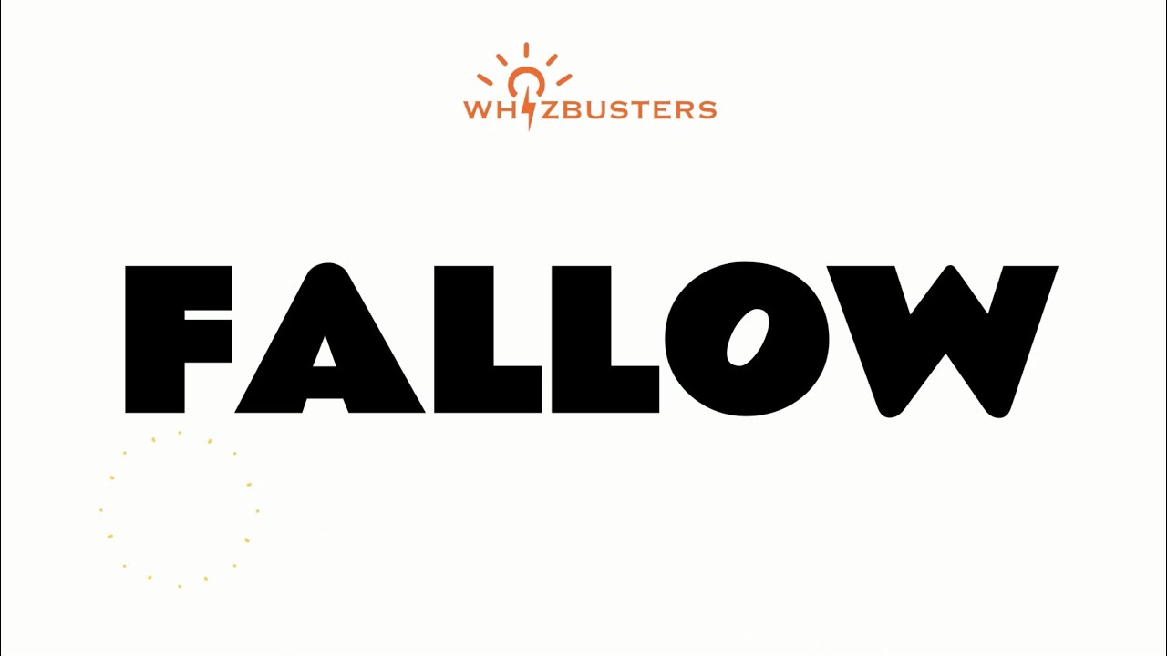 FALLOW (adjective) Meaning with Examples in Sentences | GRE GMAT LSAT ...