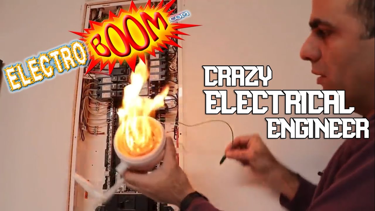 Crazy Electrical engineer-FUNNY COMPILATION(ElectroBoom) - YouTube