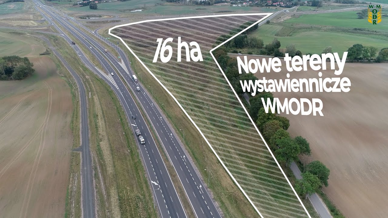Nowe tereny wystawiennicze WMODR - YouTube