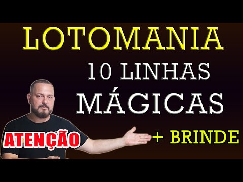 LOTOMANIA dicas- conheça os 10 conjuntos mágicos de 80 dezenas.
