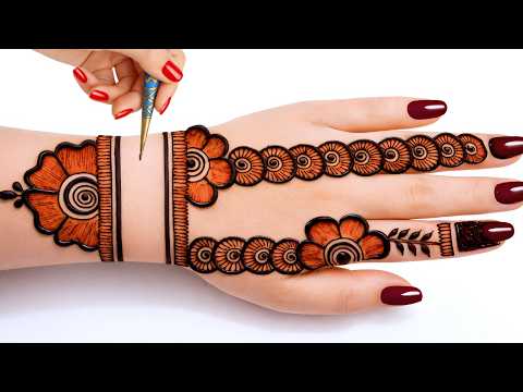 Eid full hand simple mehndi design 2026 |mehandi ka design | mehndi design | मेहंदी डिजाइन| #mehandi