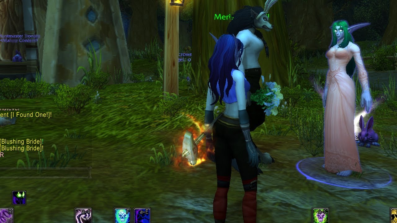 World Of Warcraft Achievement Info: Blushing Bride - YouTube
