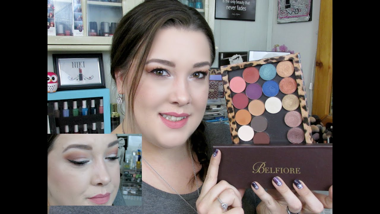 Belfiore Cosmetics | Amazing Eyeshadows + Demo! - YouTube