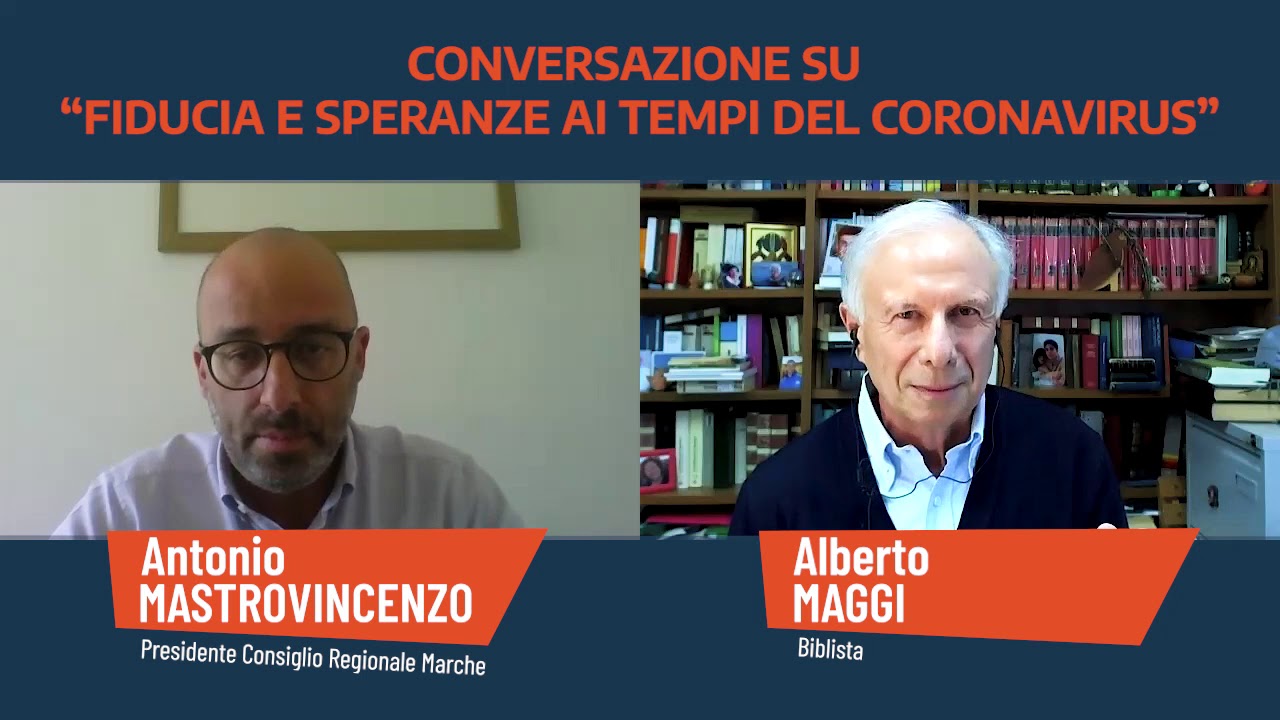 La mia conversazione con Padre Alberto Maggi su "Fiducia e speranza ai ...