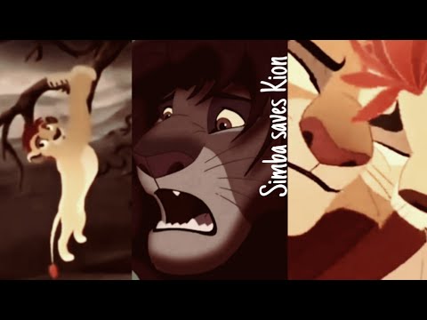 Simba saves Kion ( FANMADE] - YouTube