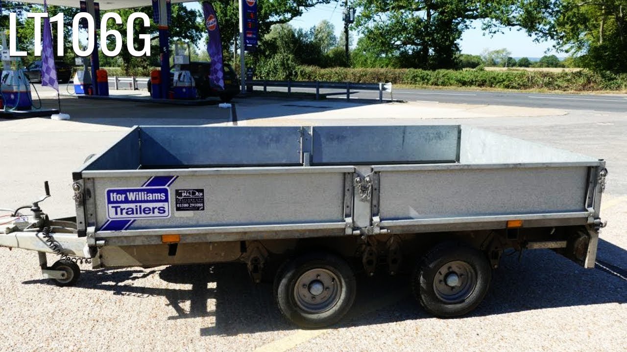 LT106G Flatbed Trailer | John Page Trailers - YouTube