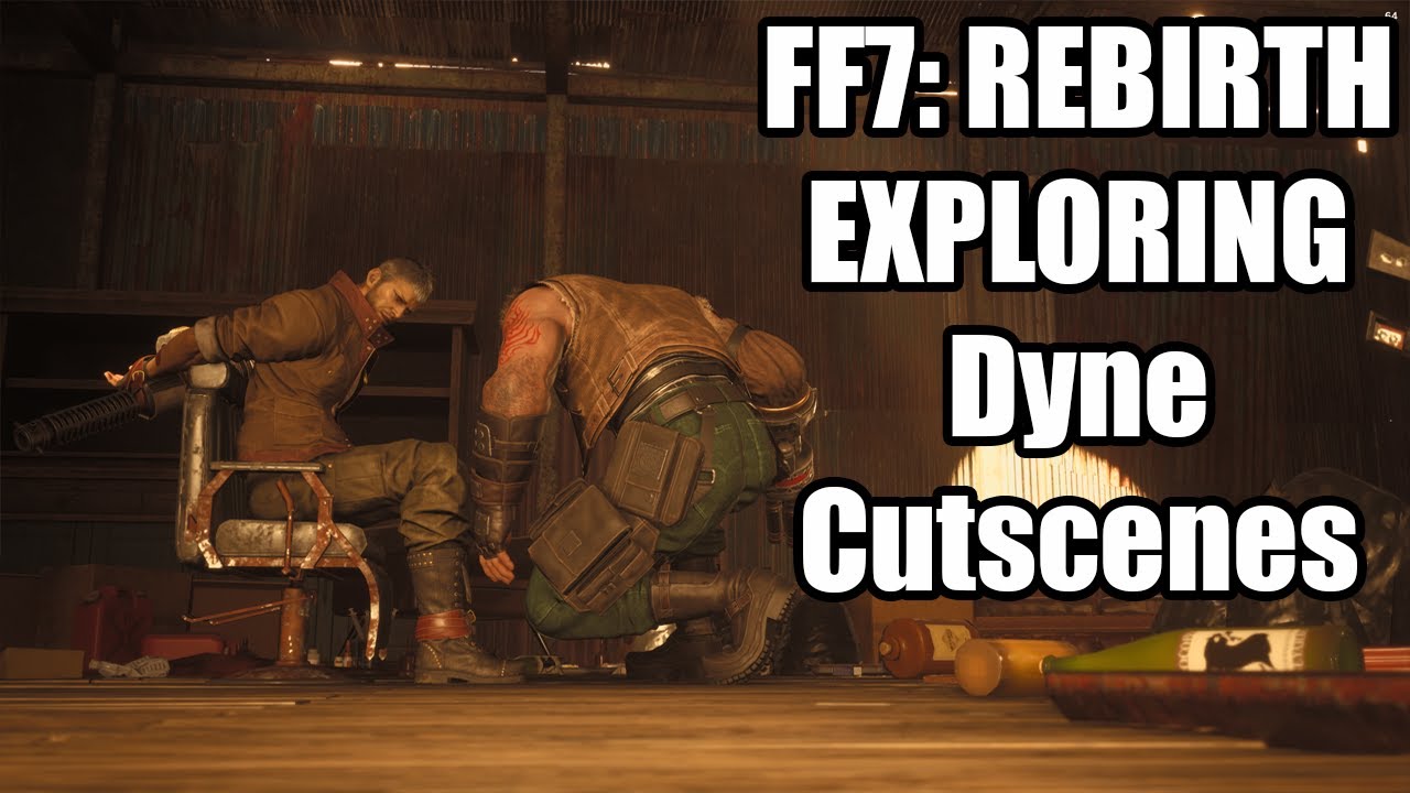FFVII Rebirth - Exploring Dyne's Cutscenes - YouTube