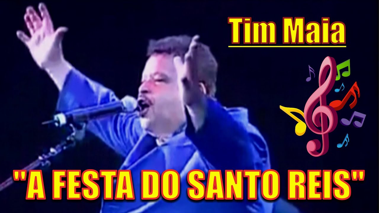 TIM MAIA - A FESTA DO SANTO REIS ''Ao Vivo 1992'' - 4k - YouTube