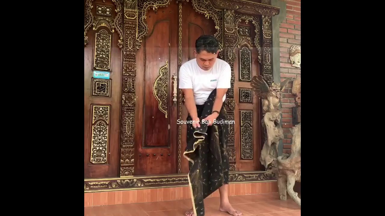 Tutorial Membuat Kancut Kamen Bali - YouTube