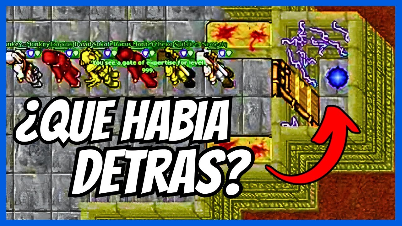 El Misterio de La PUERTA 999 En TIBIA - YouTube