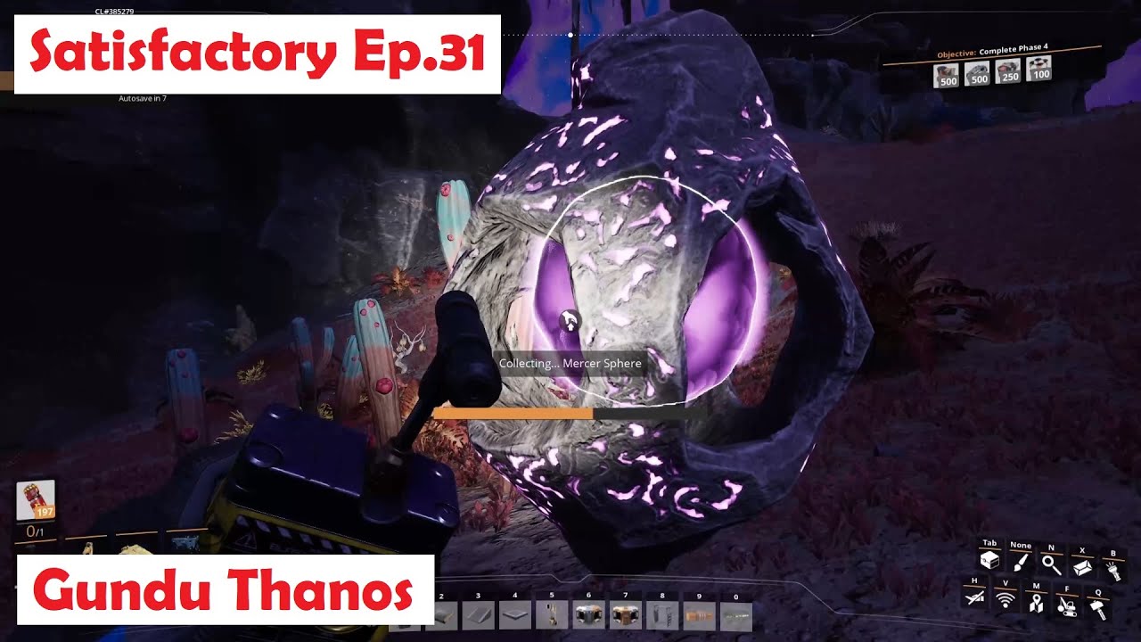 Mercer Sphere All Location Part.1 - Satisfactory Gameplay Indonesia Ep ...