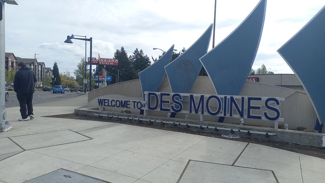 Around Des Moines, Washington - YouTube