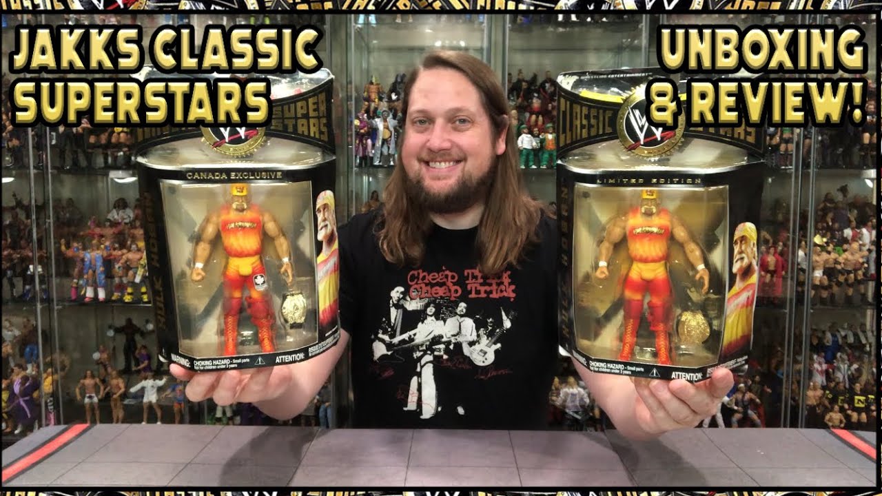 Hulk Hogan USA & Canada Classic Superstars Walmart Exclusives! - YouTube