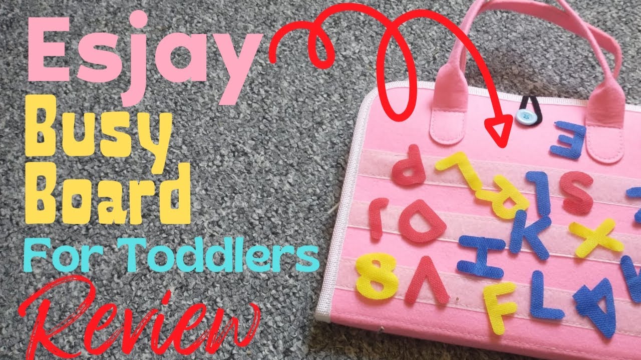 Esjay Busy Board For Toddlers Review - YouTube