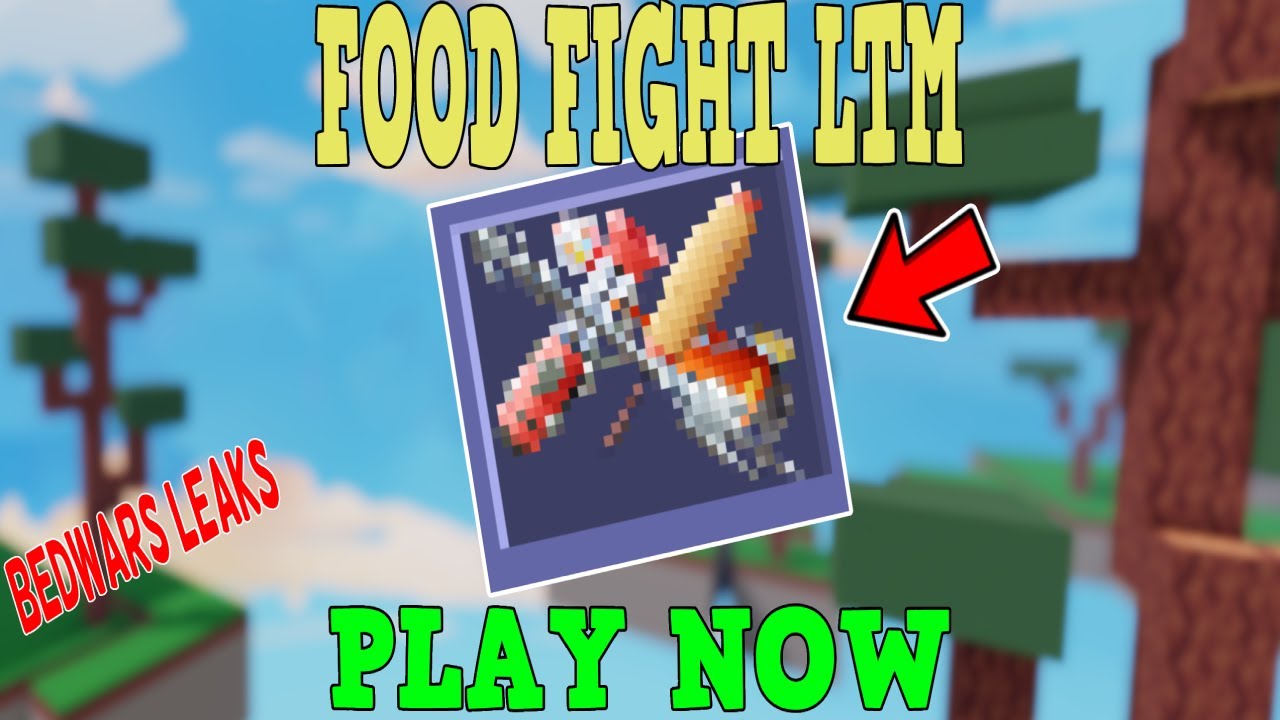 NEW Roblox BedWars FOOD FIGHT MODE! ( Roblox BedWars Leaks) - YouTube