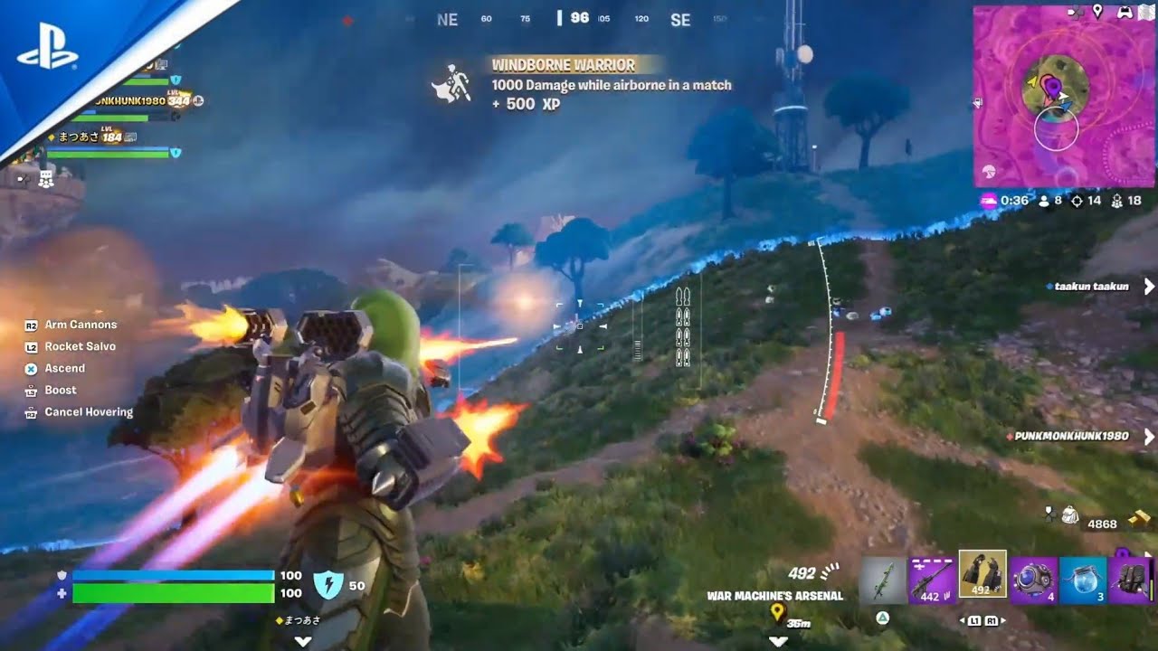 Fortnite Chapter 5 Season 4 Absolute Doom Zero Build Doom PS4 PRO - YouTube