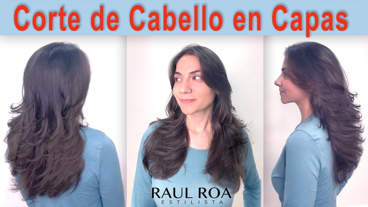 Corte de Pelo Mariposa RAUL ROA ESTILISTA - YouTube