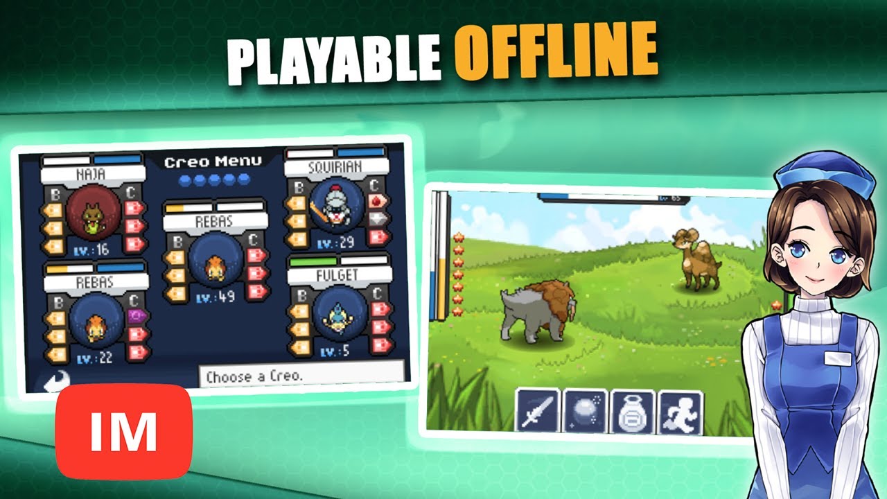 EvoCreo: Pocket Monster Trainer - Idle Monsters - YouTube