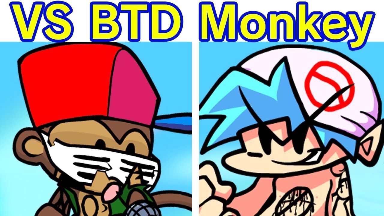 Friday Night Funkin' VS Monkey FULL WEEK - YouTube