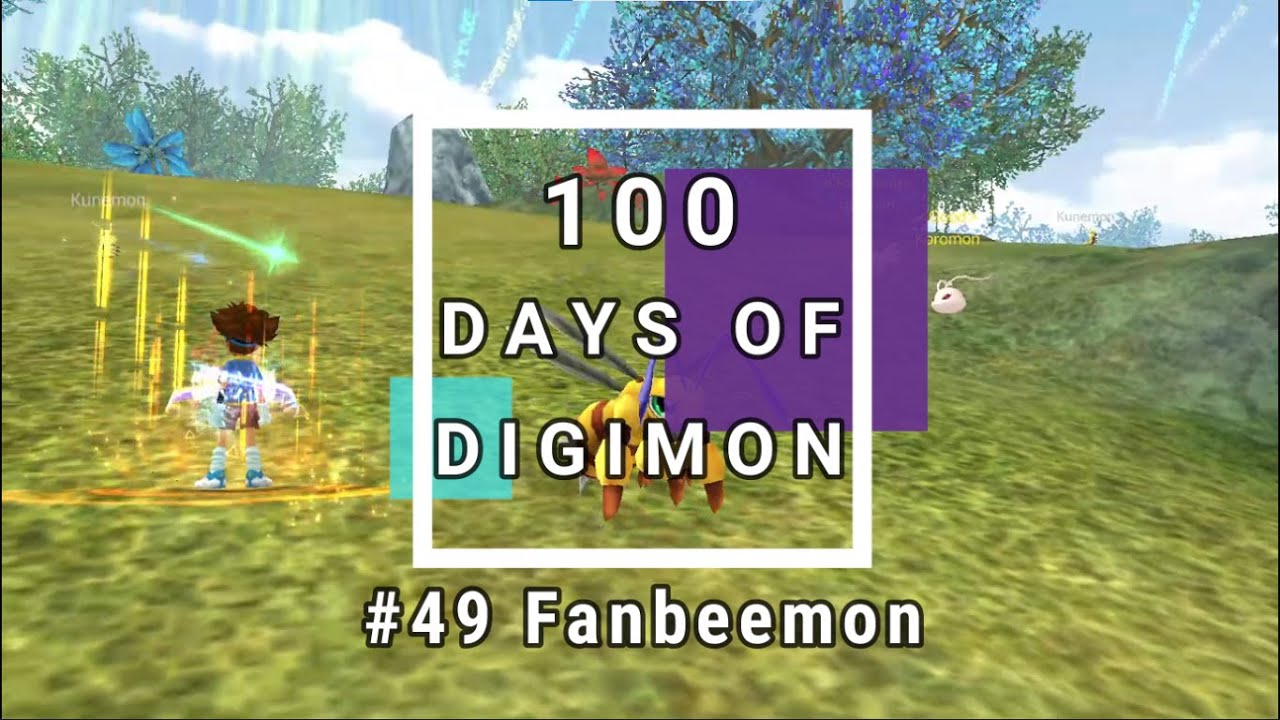 049. Fanbeemon - 100 Days of Digimon Journey ! - Digimon Masters Online ...