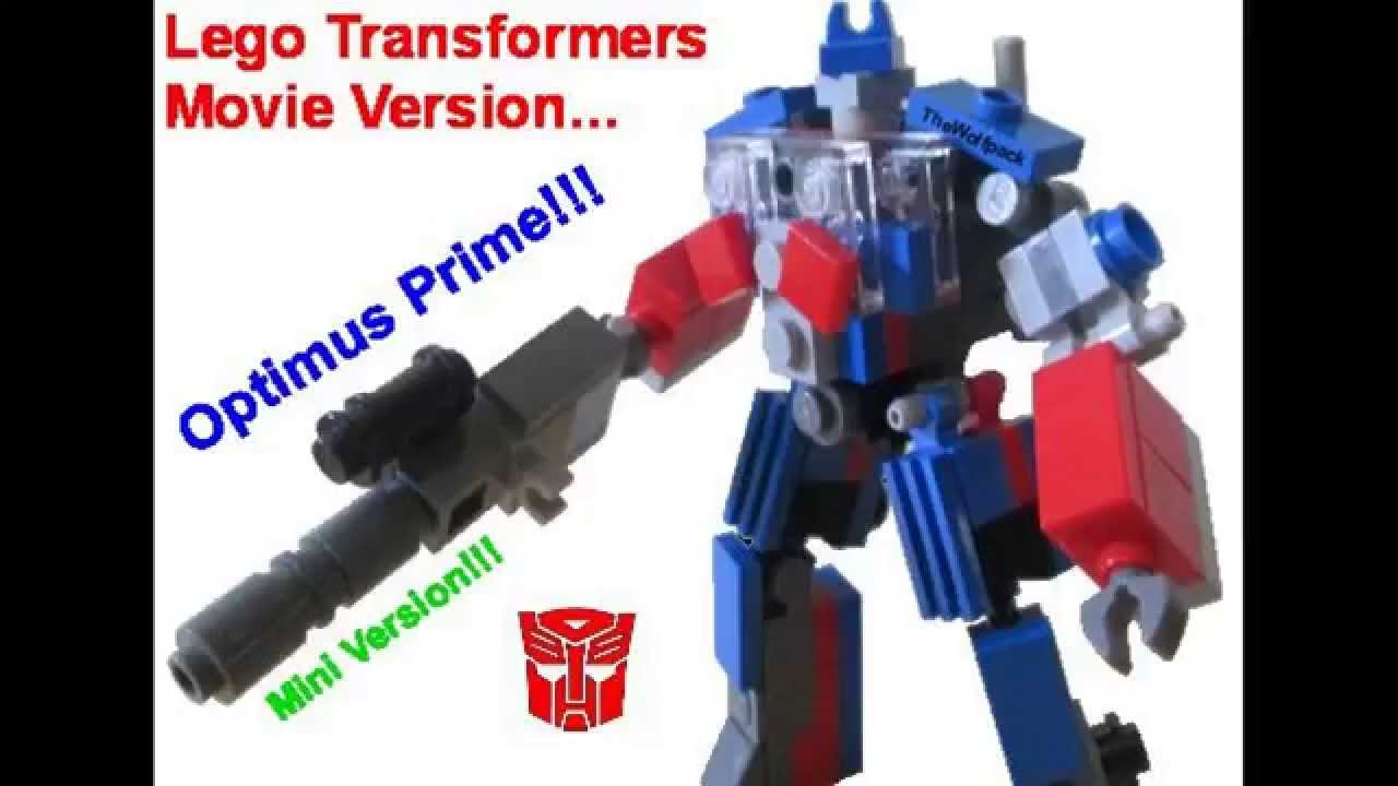 Lego Transformers Mini Movie Version Optimus Prime By TheWolfpack - YouTube