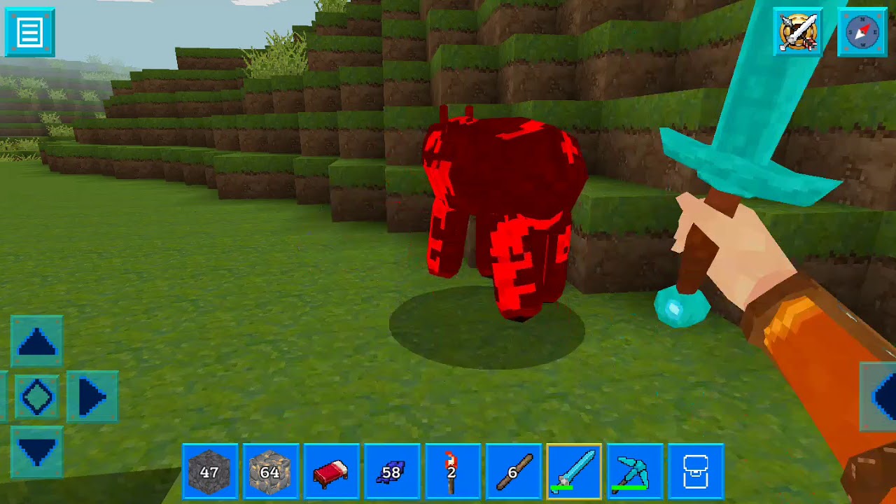 AdventureCraft 3D Block Building & Survival Craft Gameplay #16 (Android ...