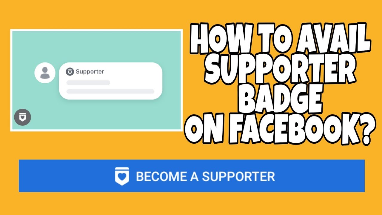 SUPPORTER BADGE | HOW TO AVAIL SUPPORTER BADGE? PAANO MAG AVAIL NG ...