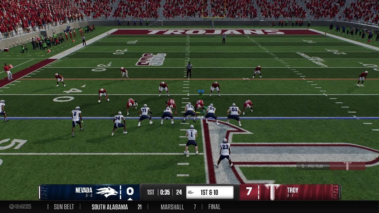 Troy dynasty 0-1 vs Nevada - YouTube