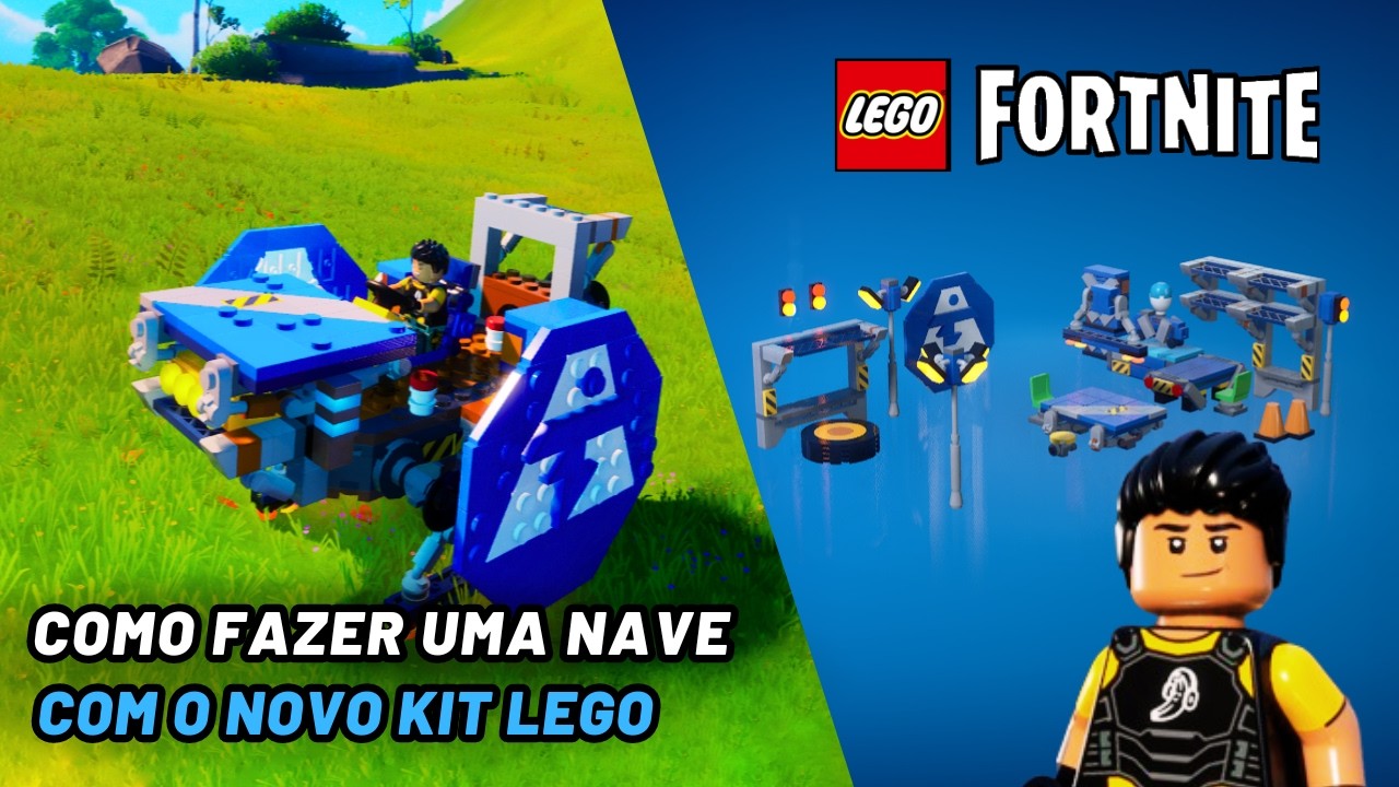 Como fazer uma MINI NAVE com o novo kit lego do ônibus de batalha😱🤩 ...
