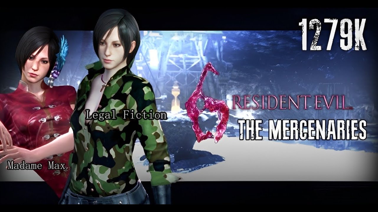 Resident Evil 6 The Mercenaries Duo Ada ex1 and Ada MIning The Depth ...