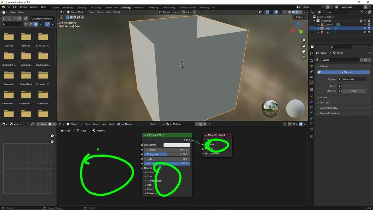 Basic Image Alpha (RGBA) Transparency (Eevee) in Blender 4.(x) - YouTube