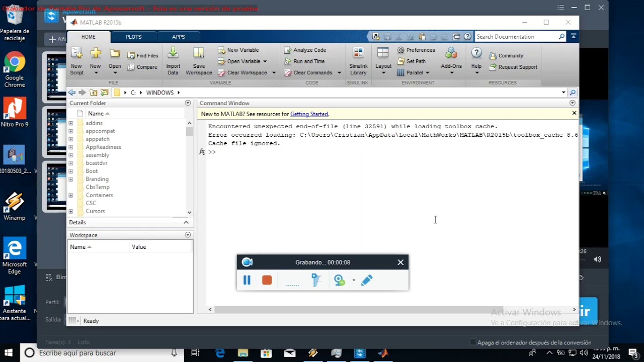 Como crear un programa que integre y derive en matlab - YouTube