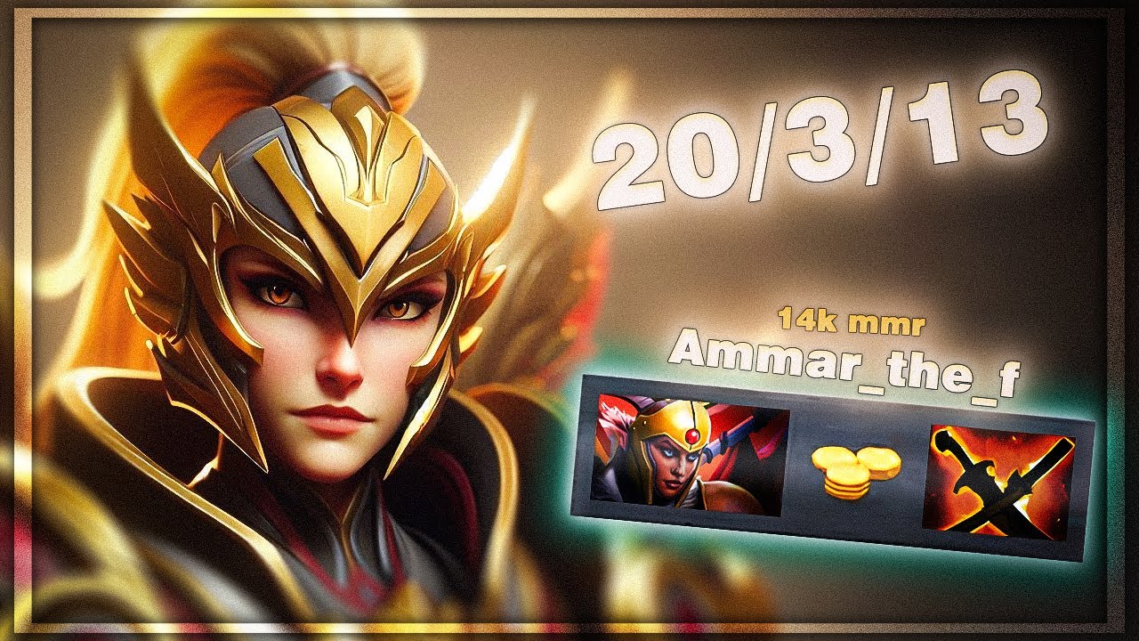 Ammar patch 7.37e Legion Commander 20 kills Gameplays | ⚔️Dota 2 Pro ...