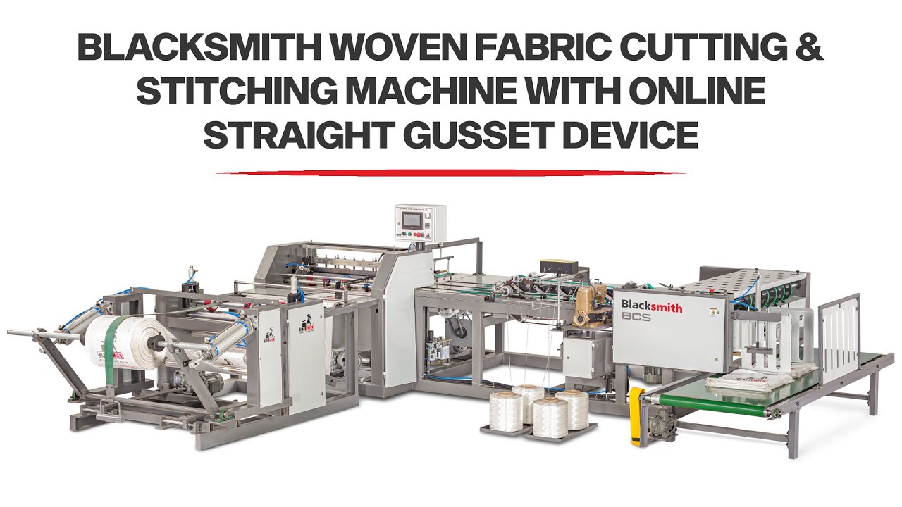BLACKSMITH Woven Fabric Cutting & Stitching Machine With Online ...