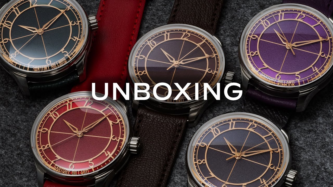 Tim Mosso Designs a Watch: Unboxing the Sartory Billard SB04 TTWTM ...