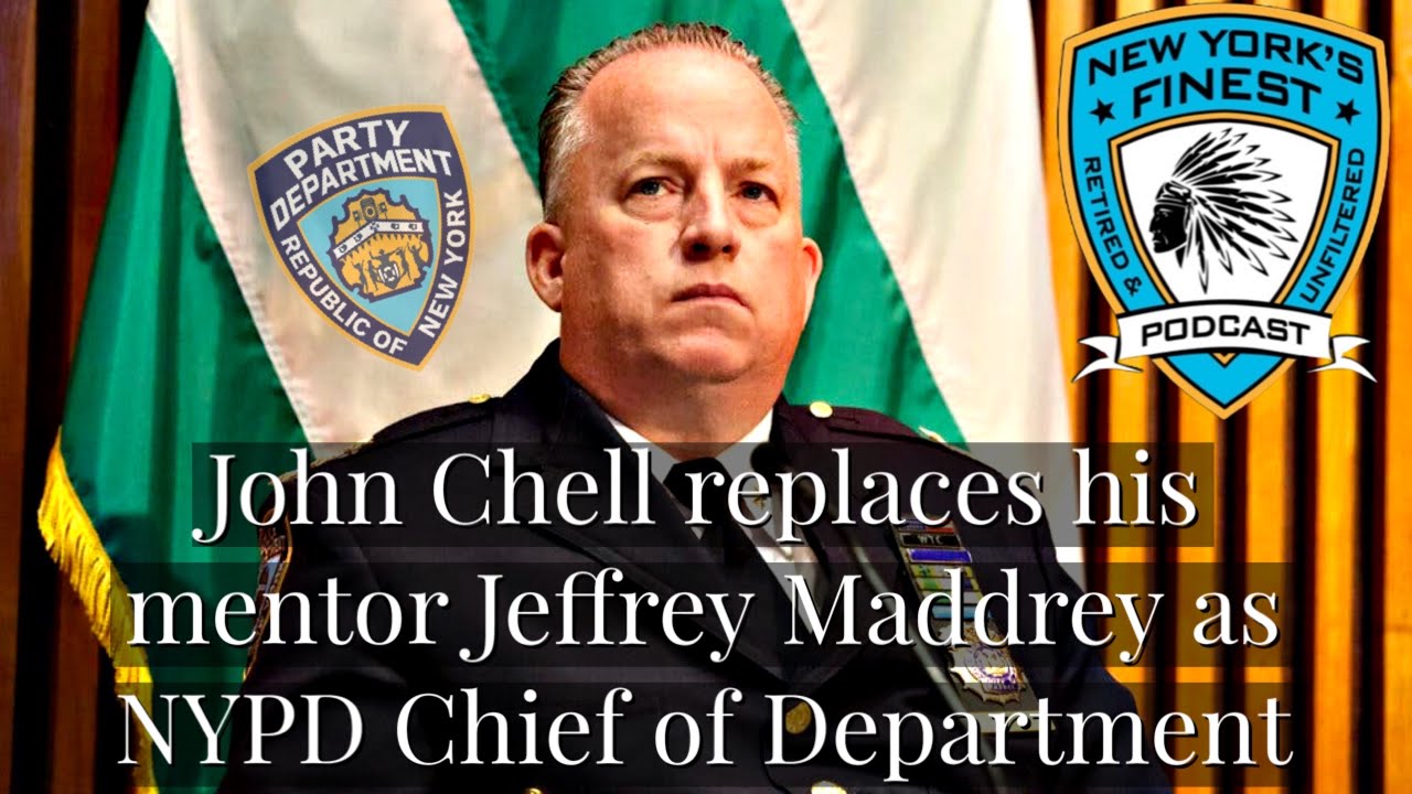 John Chell replaces his mentor Jeffrey Maddrey as NYPD Chief Of ...