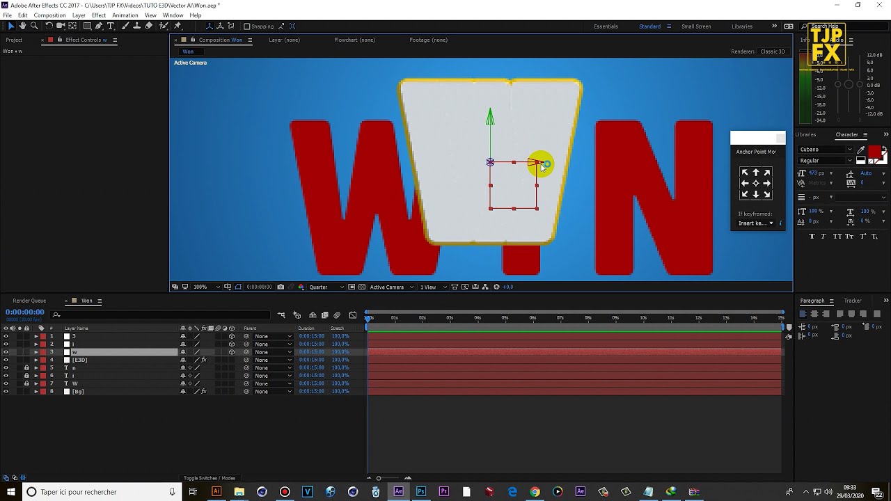 Tutorial after effect . Duik and Element 3D Motion design - YouTube