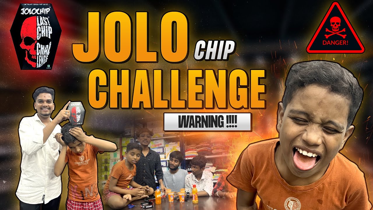 JOLO CHIP CHALLENGE 💥|| ఇంత కరం తింటే చచ్చిపోతారు || నాకు తిన్నాక చాల ...